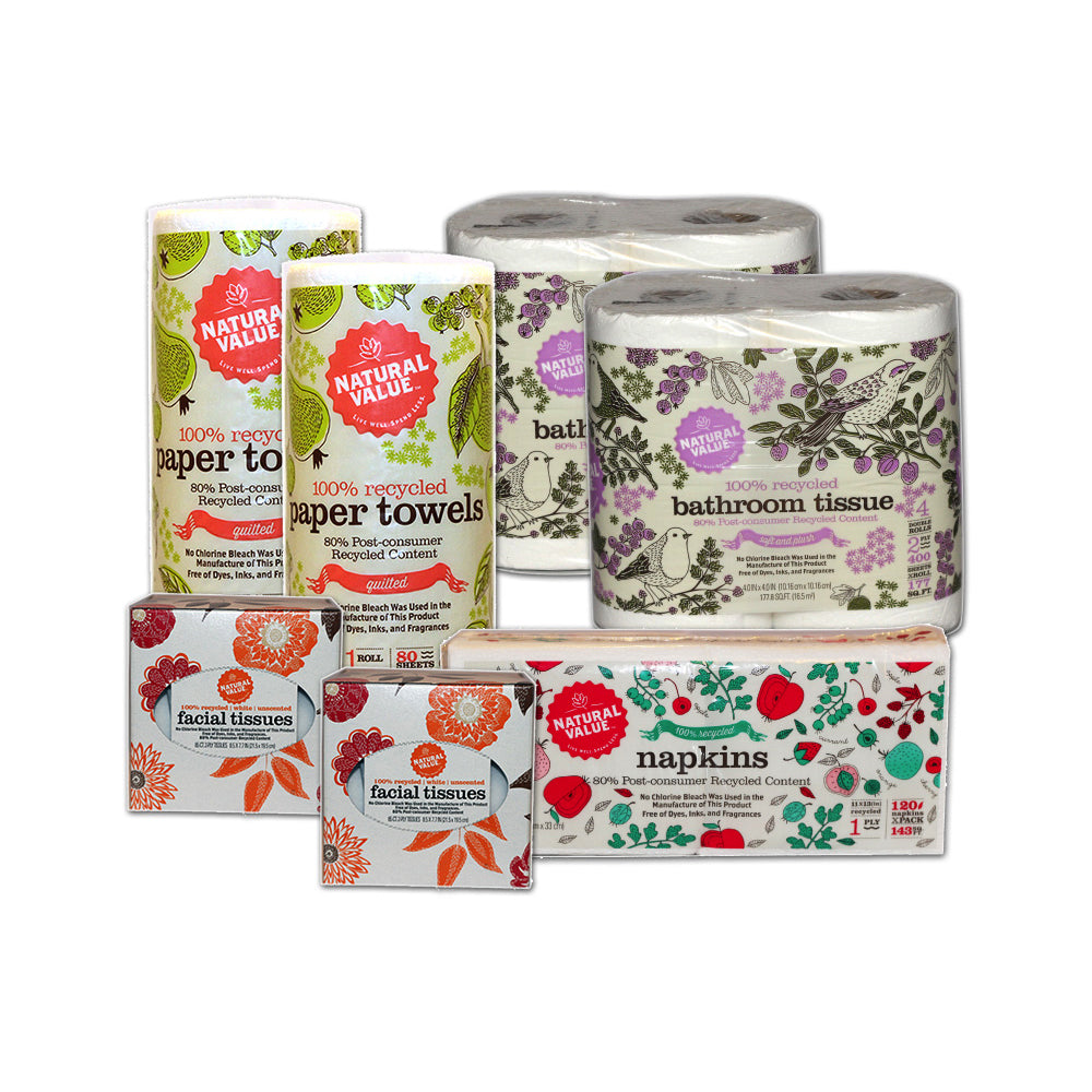 Natural Value Paper Sampler – LetsGoGreen.biz